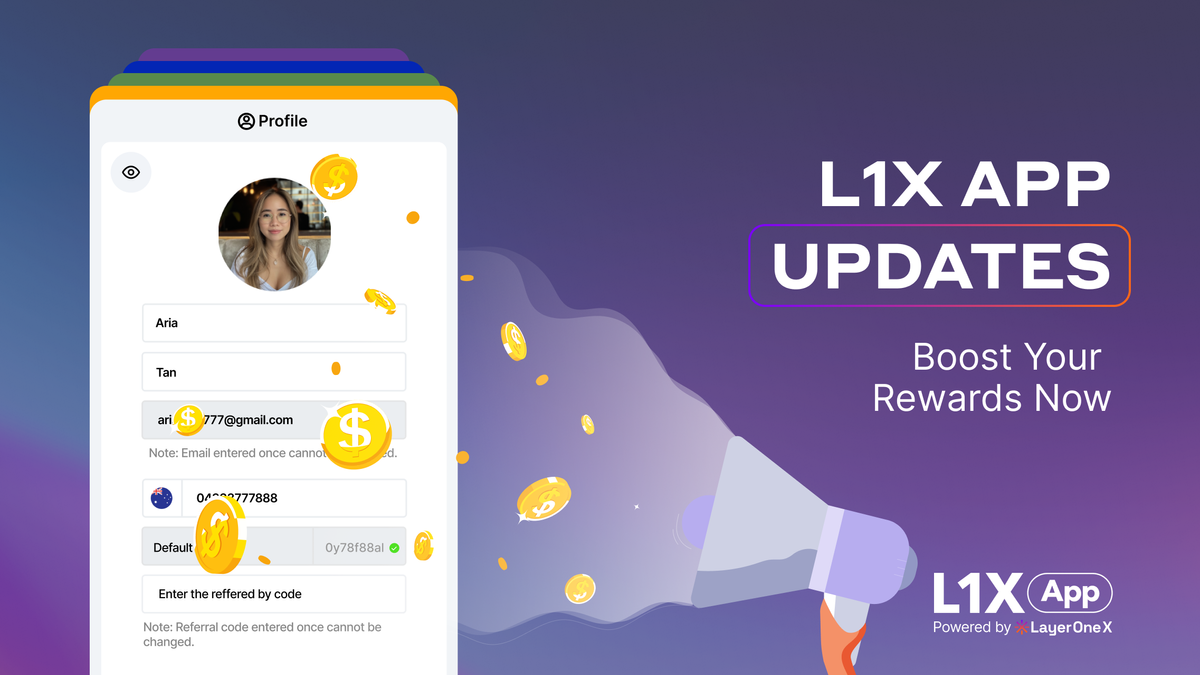 Elevating Referral Rewards: Introducing Sticky Cookies and Parent Referral Codes on L1X App