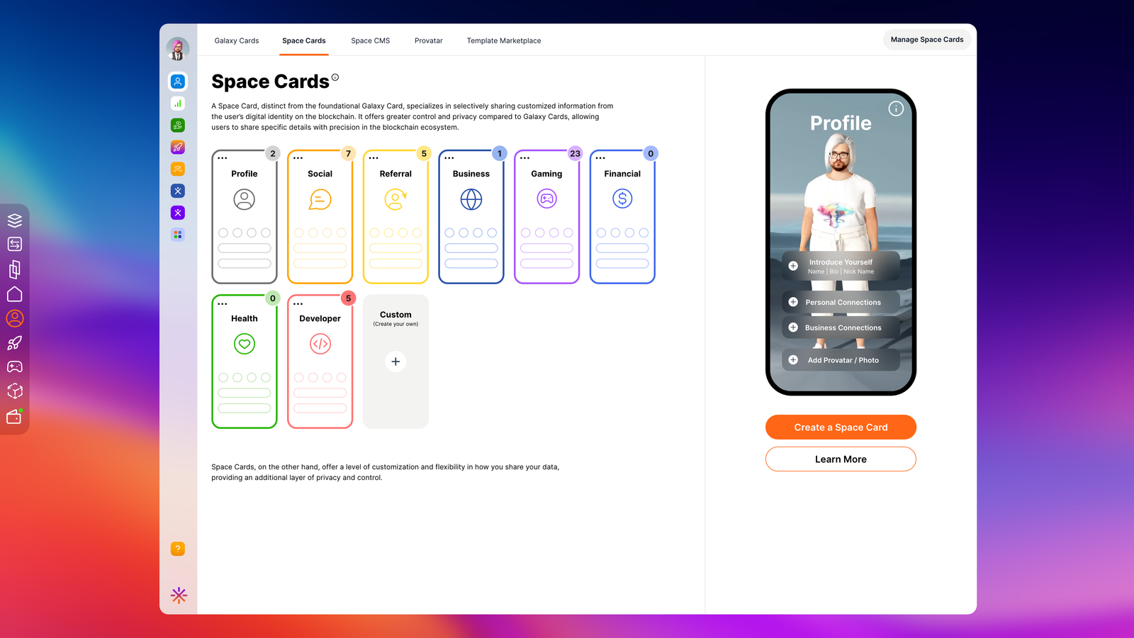 Galaxy Cards vs. Space Cards on the L1X App: Navigating Your Digital ...